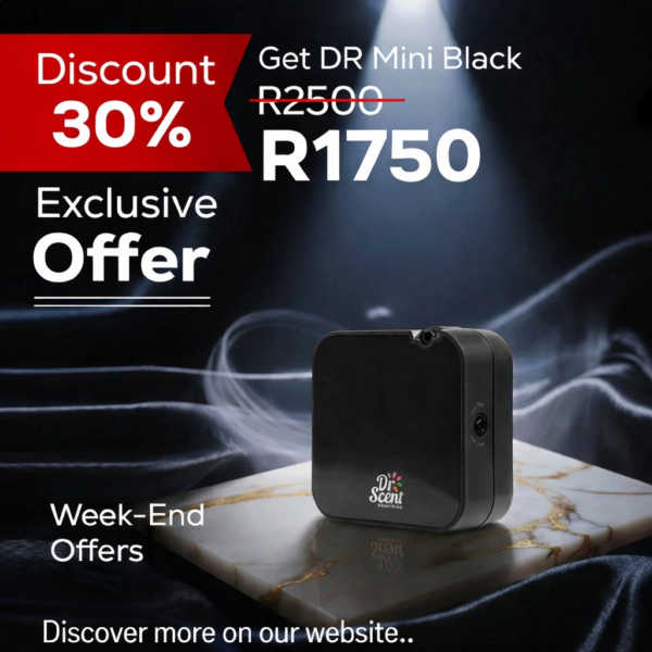 Dr Mini Diffuser – Compact Elegance with Powerful Scent Technology